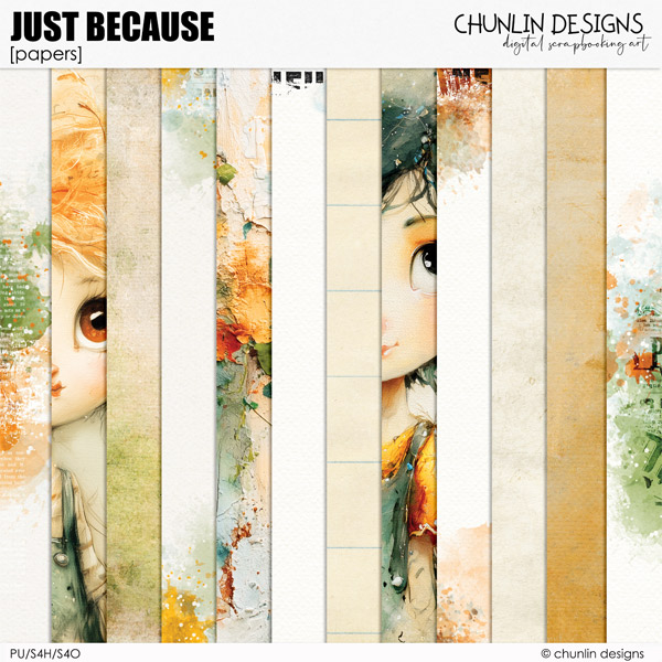 Just Because - collection by chunlin designs | Oscraps