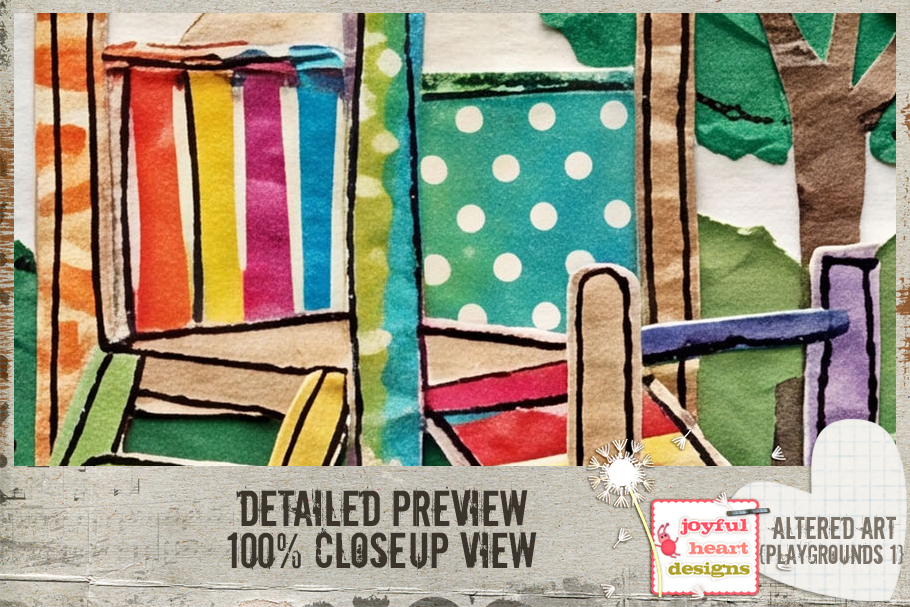 Altered Art (playgrounds 1) by Joyful Heart Designs