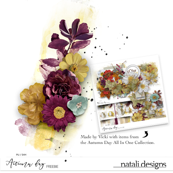 Autumn Day Freebie for Natali Design